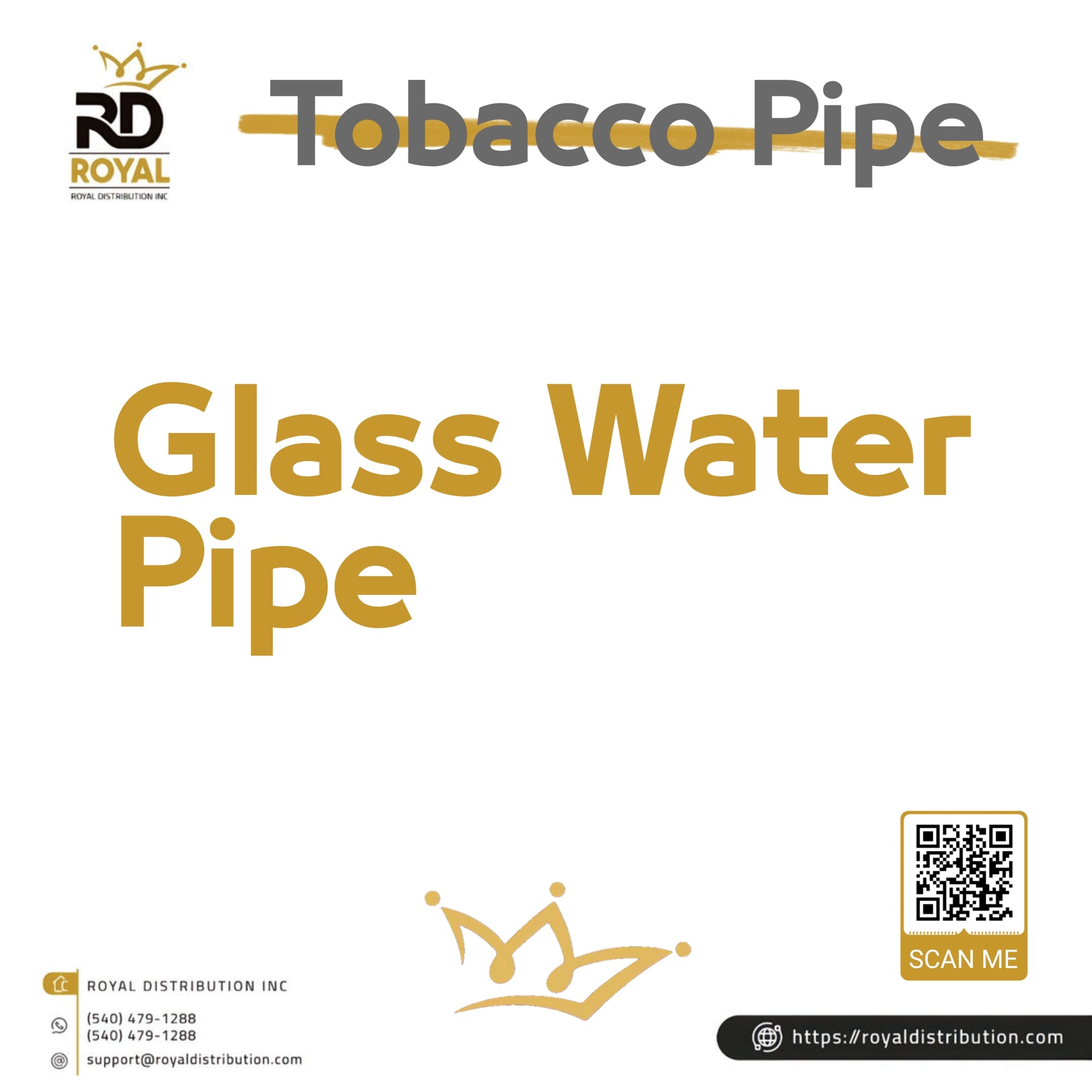 Glass Water Pipe – Royal Distribution Inc