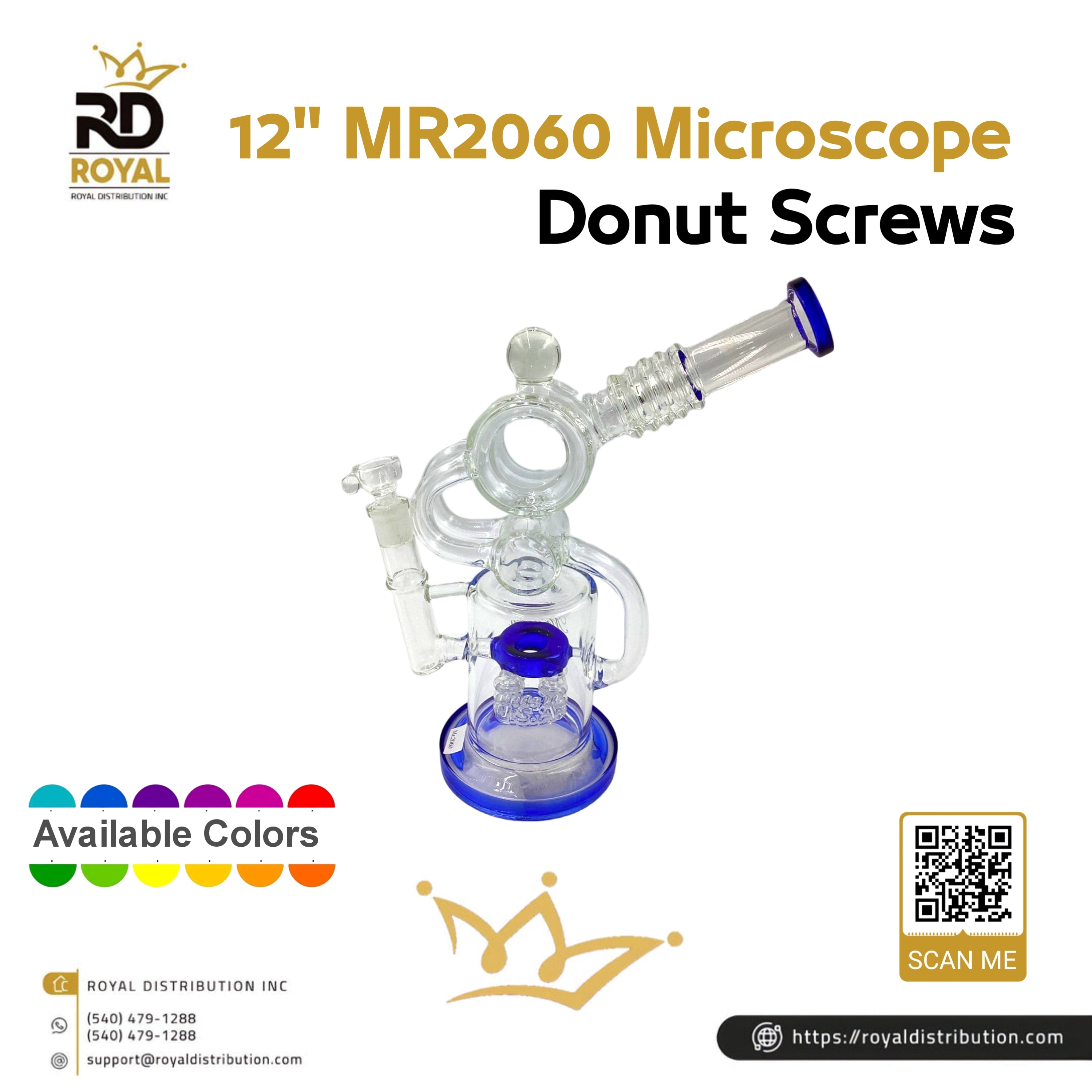 12" MR2060 Microscope Donut Screws – Royal Distribution Inc
