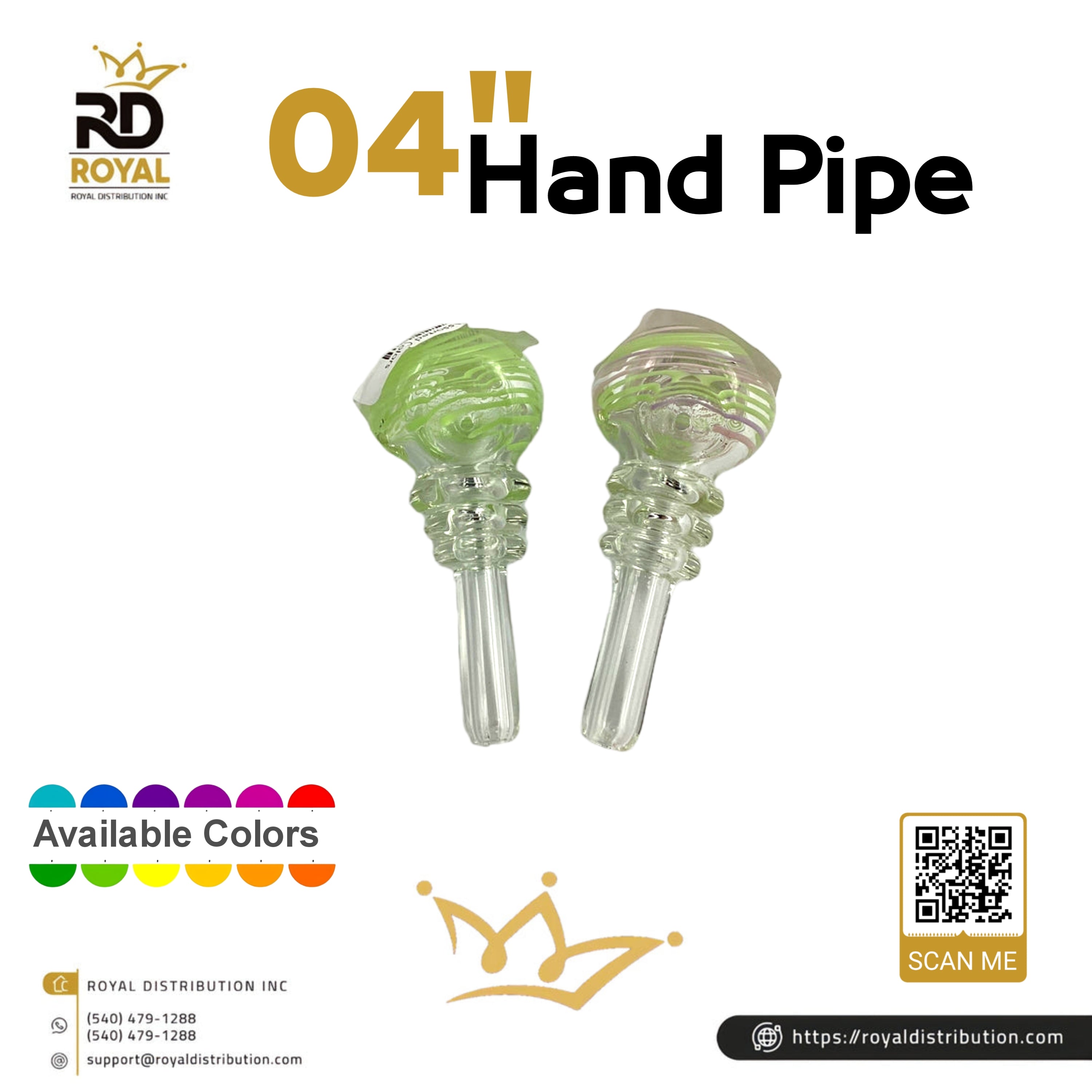 04" Hand Pipe – Royal Distribution Inc