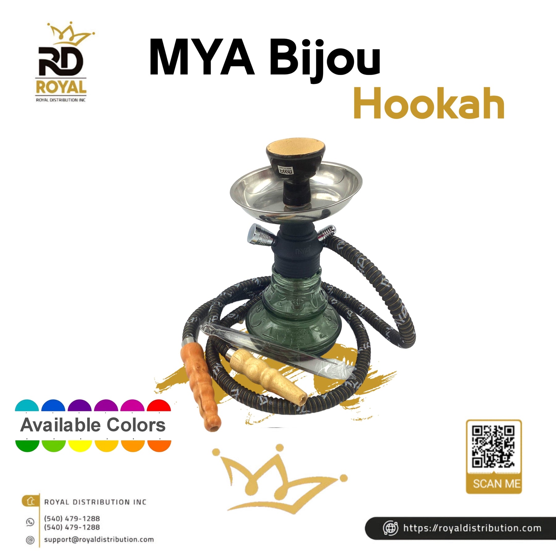 MYA Bijou Hookah – Royal Distribution Inc