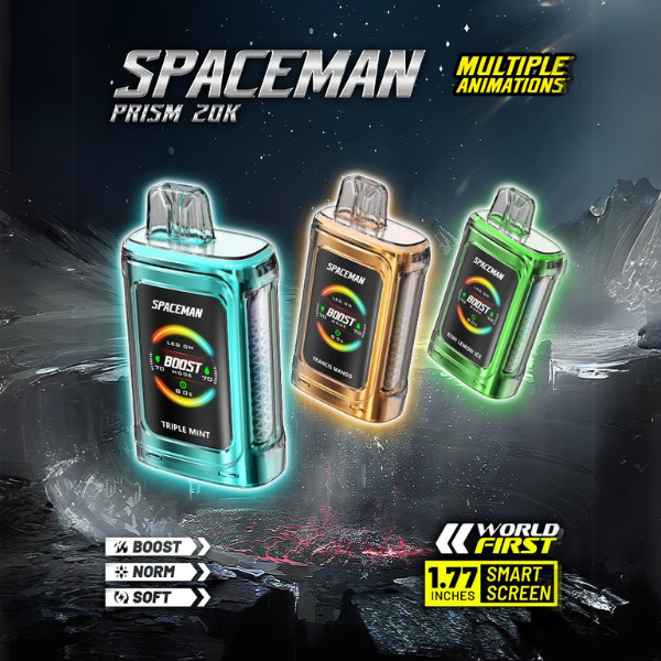 Spaceman 20000 Puffs Disposable Vape – Royal Distribution Inc