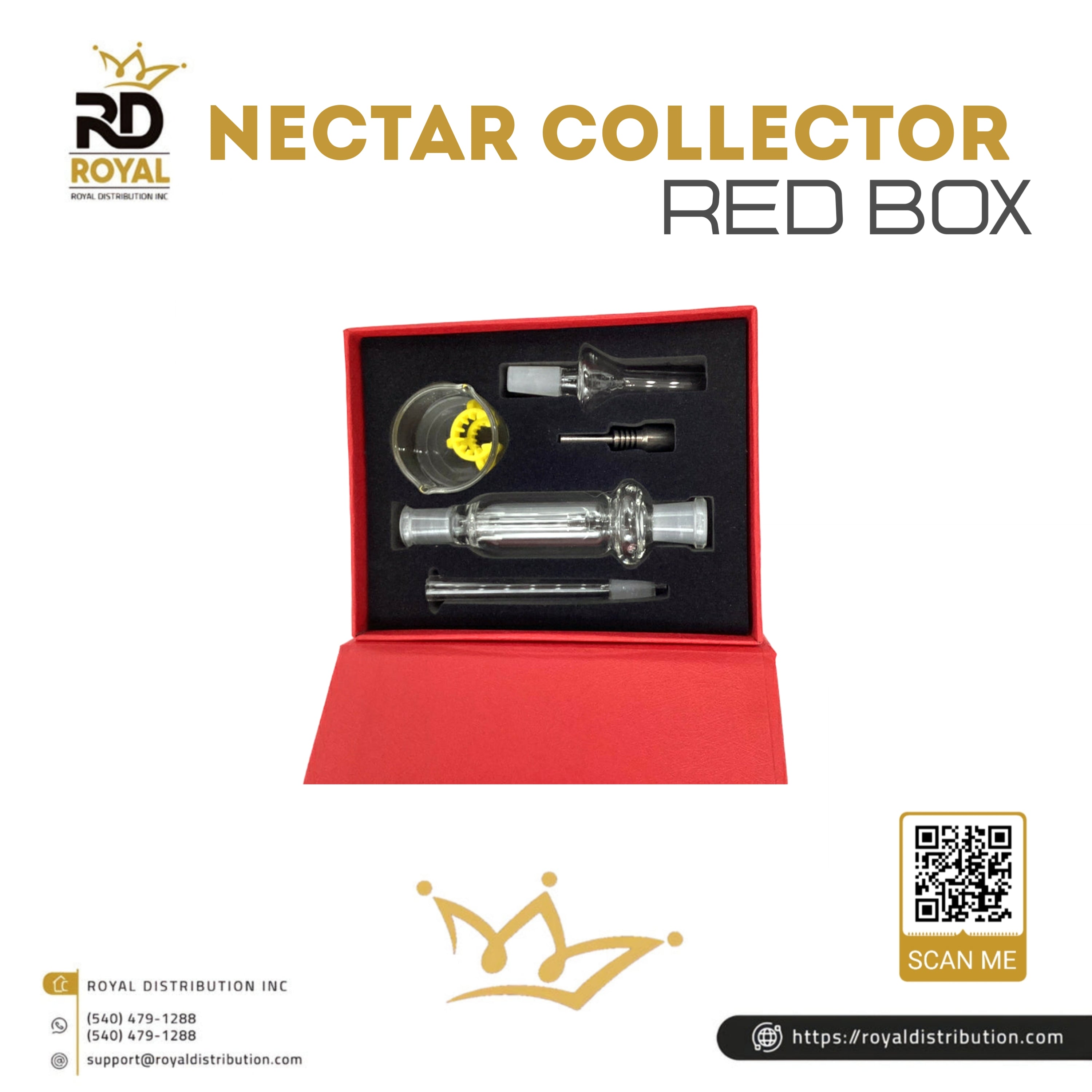 Nectar Collector Red Box – Royal Distribution Inc