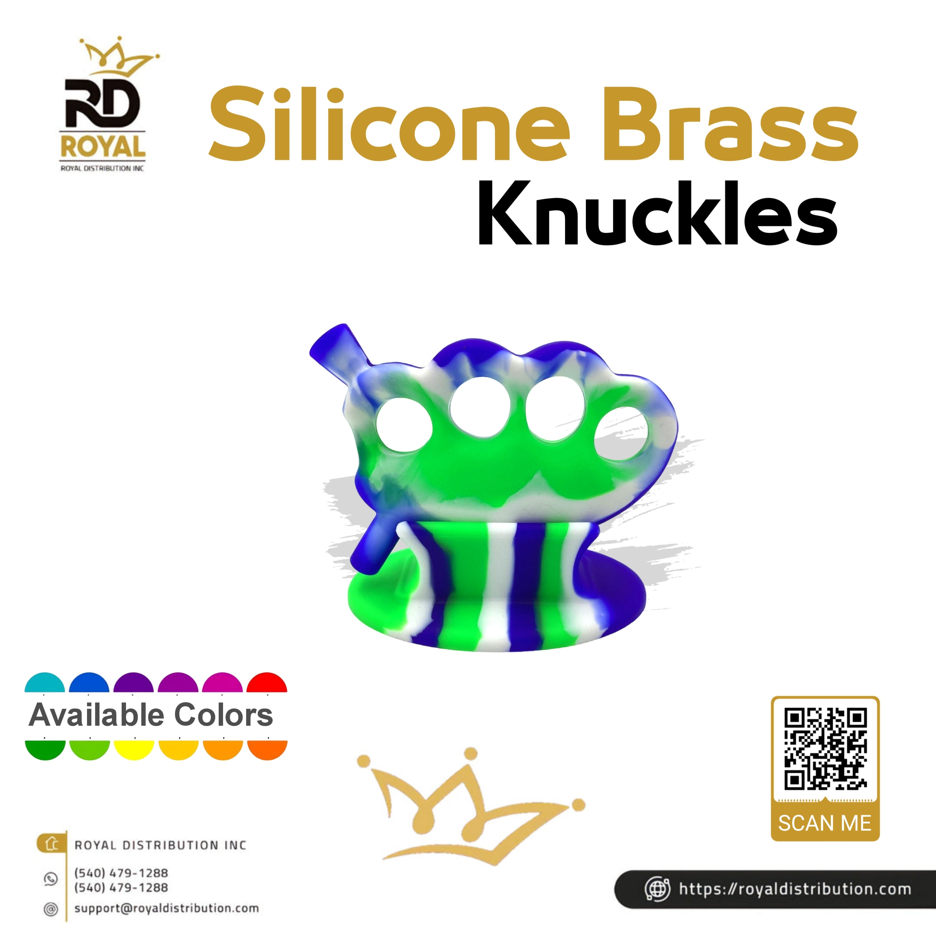 Silicone Brass Knuckles – Royal Distribution Inc