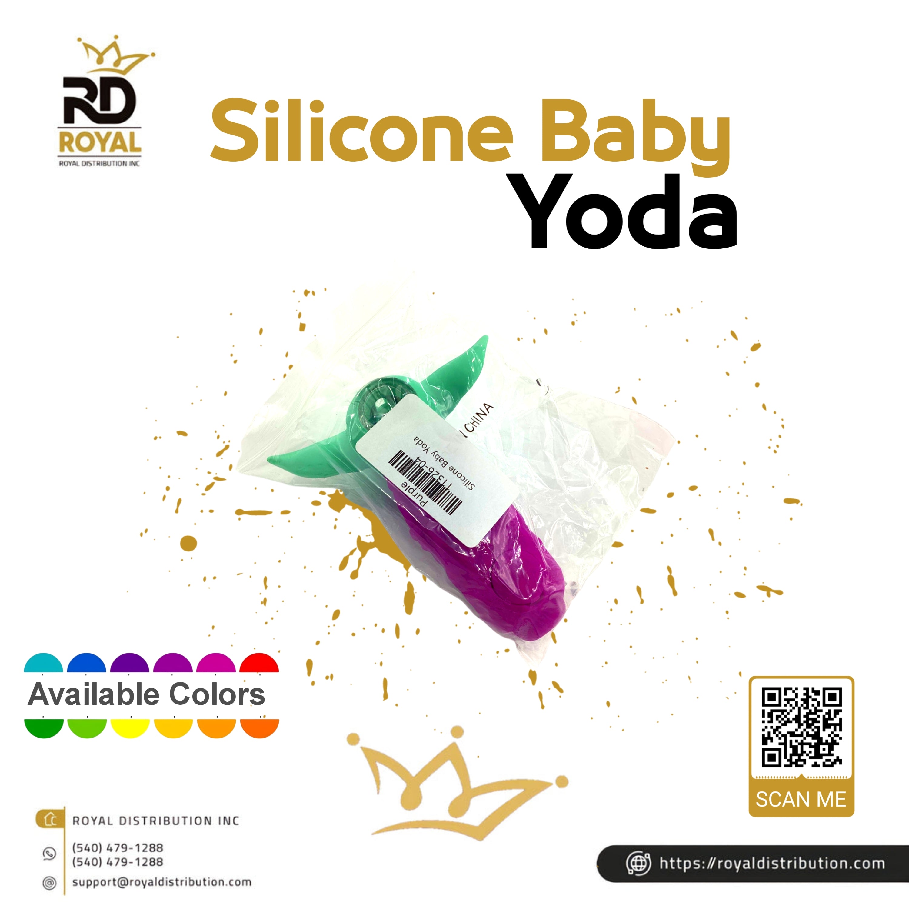 Silicone Baby Yoda – Royal Distribution Inc