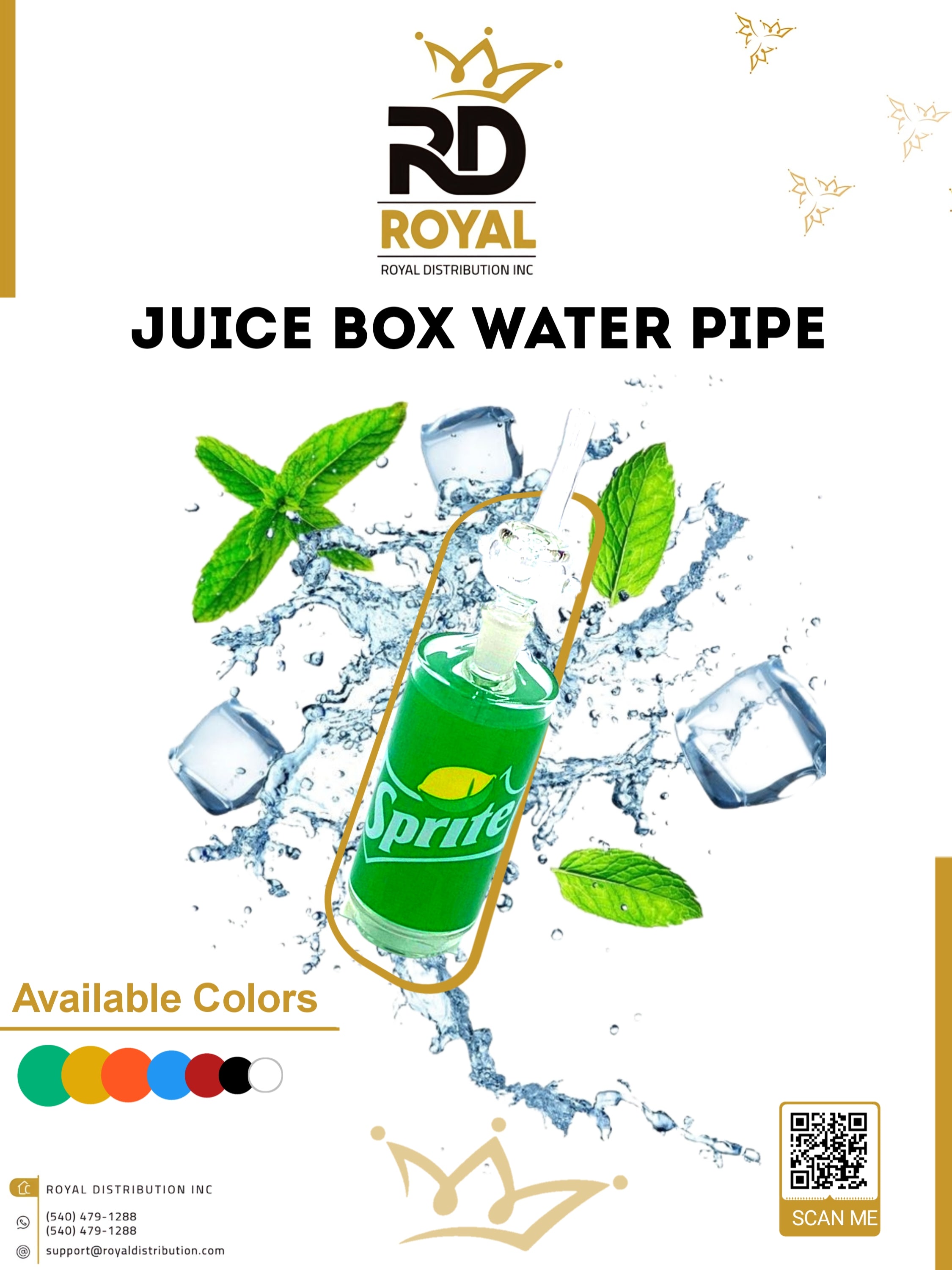 Juice Box Water Pipe – Royal Distribution Inc