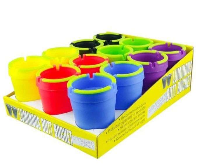 Luminous Cigarette Butt Bucket – Royal Distribution Inc